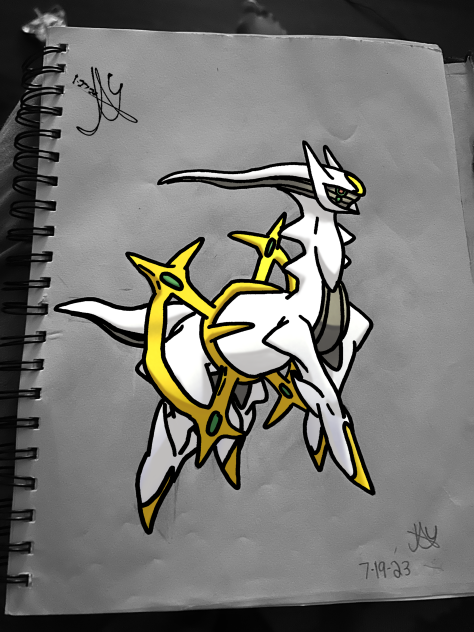 Arceus - ibisPaint
