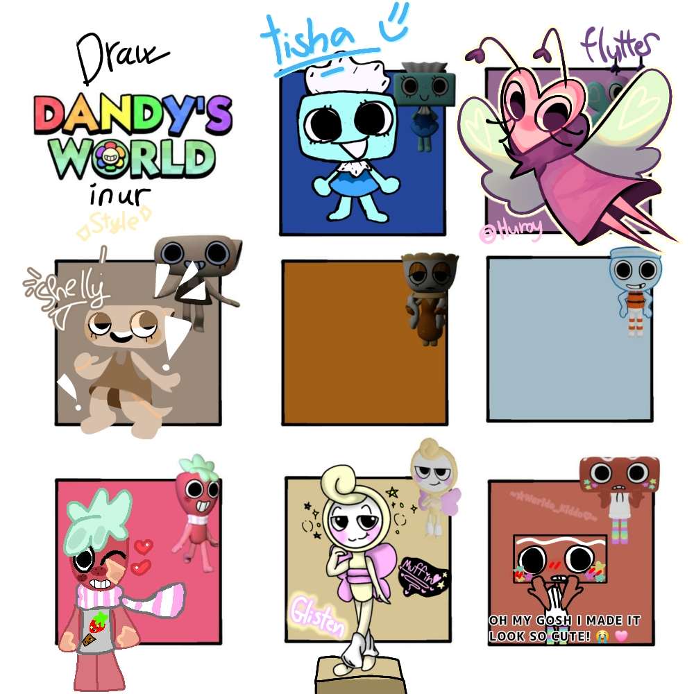 Dandy's world collab! - ibisPaint