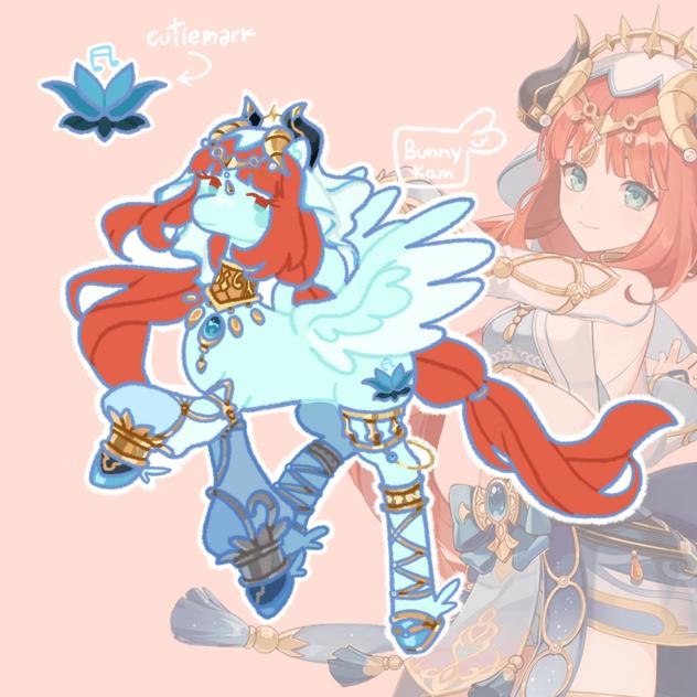 Nilou as a Pony! - ibisPaint