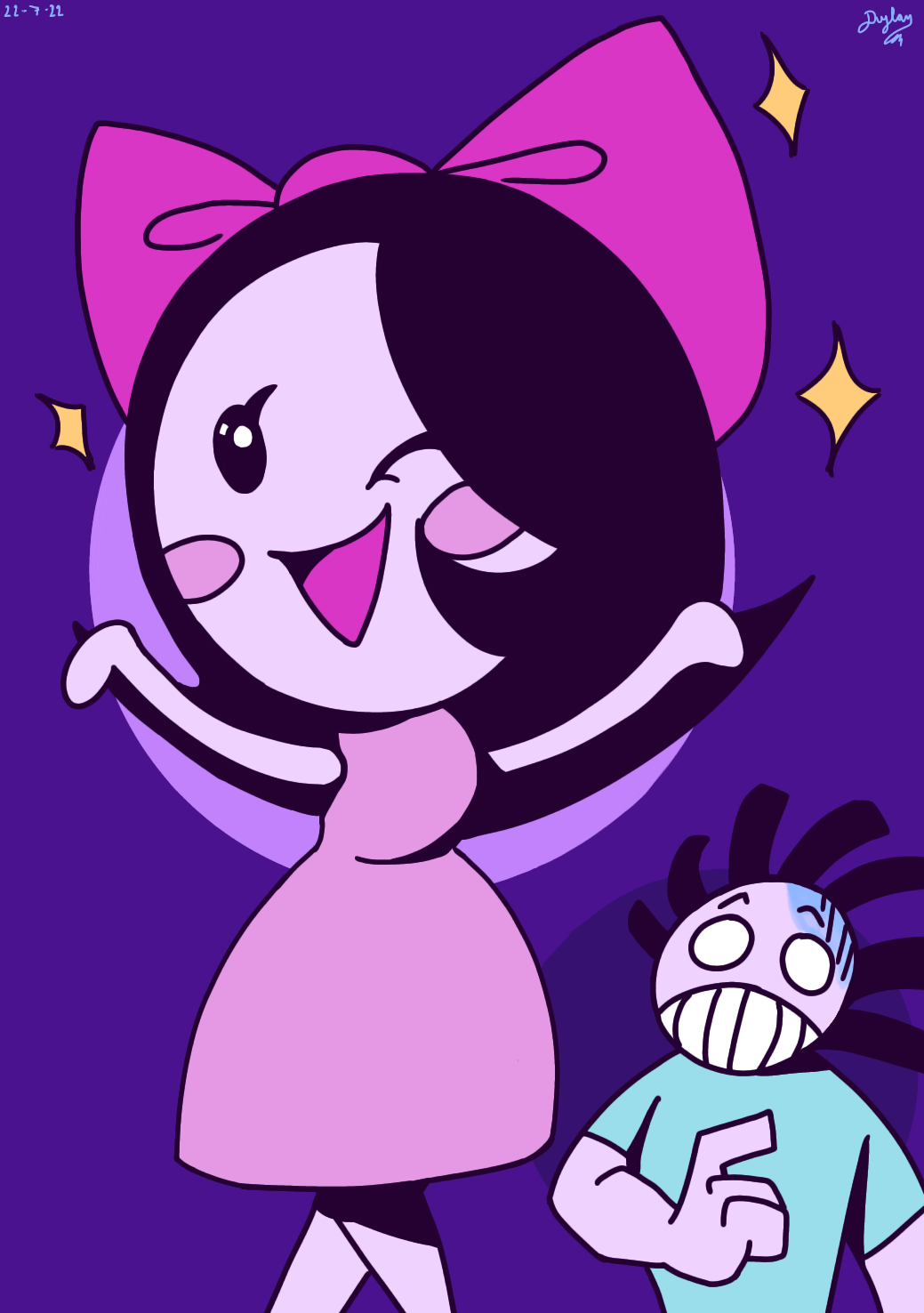 Girl and Boy (Twinsomnia) - ibisPaint