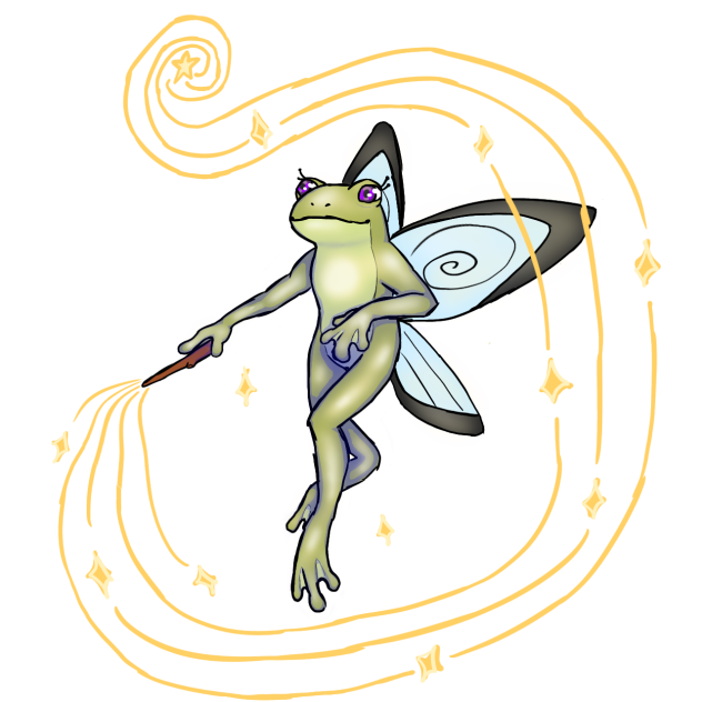 Fairy Frog Mother - ibisPaint