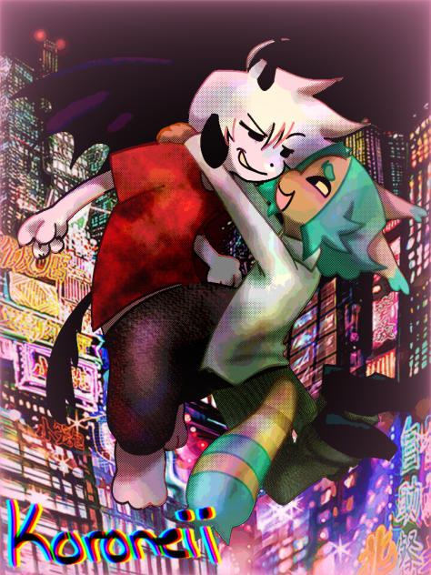 norbit and cain - ibisPaint