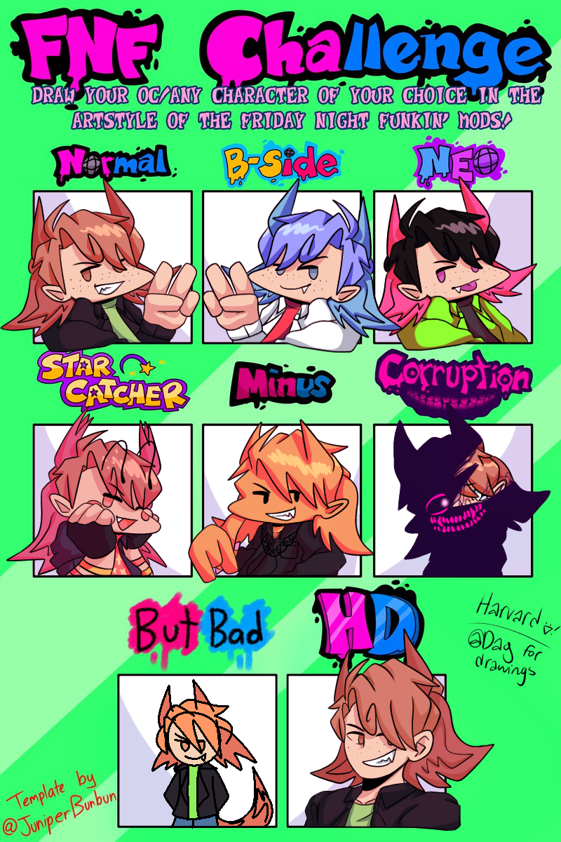 Fnf Challenge B11 - ibisPaint