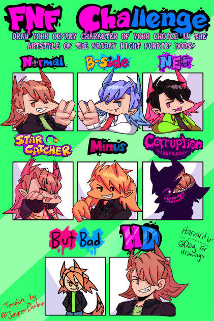 Fnf Challenge B11 - ibisPaint