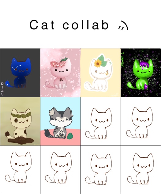 Cat Collab - ibisPaint