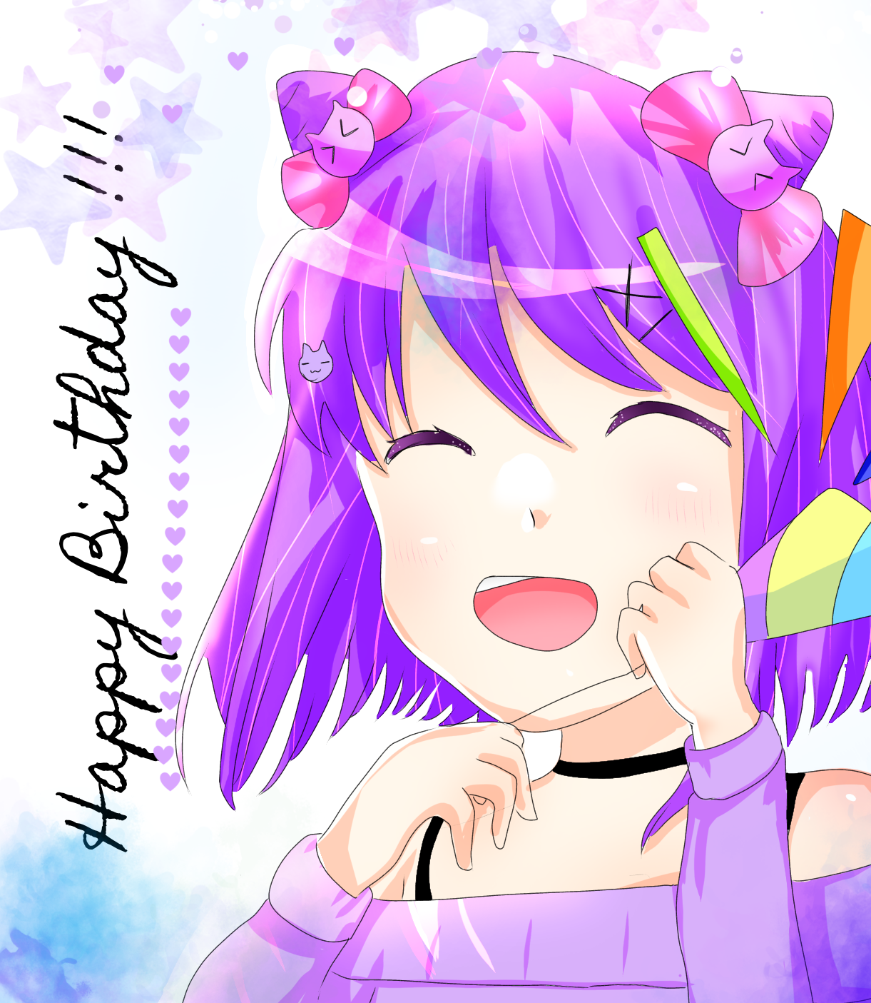 HAPPY (LATE) 15TH BIRTHDAY SHANIBA - ibisPaint