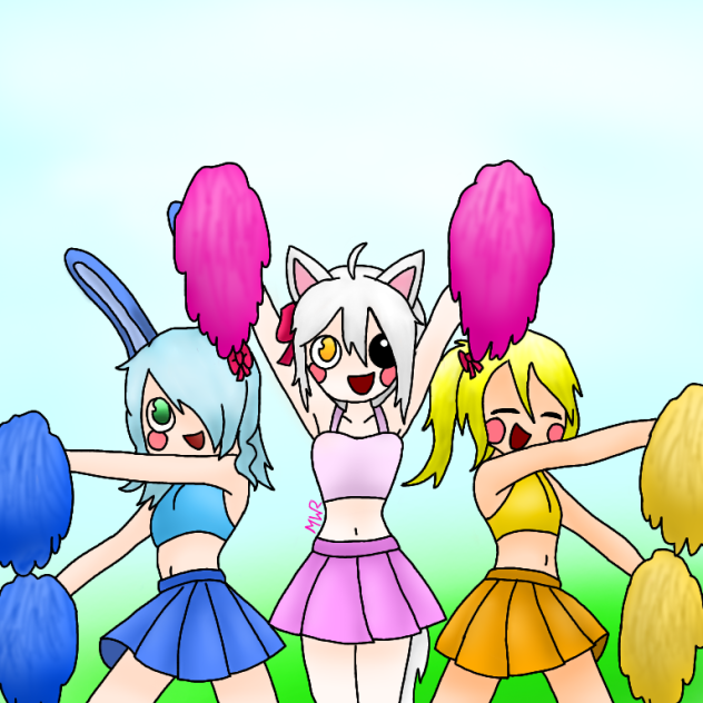 Cheer leading Gals - ibisPaint