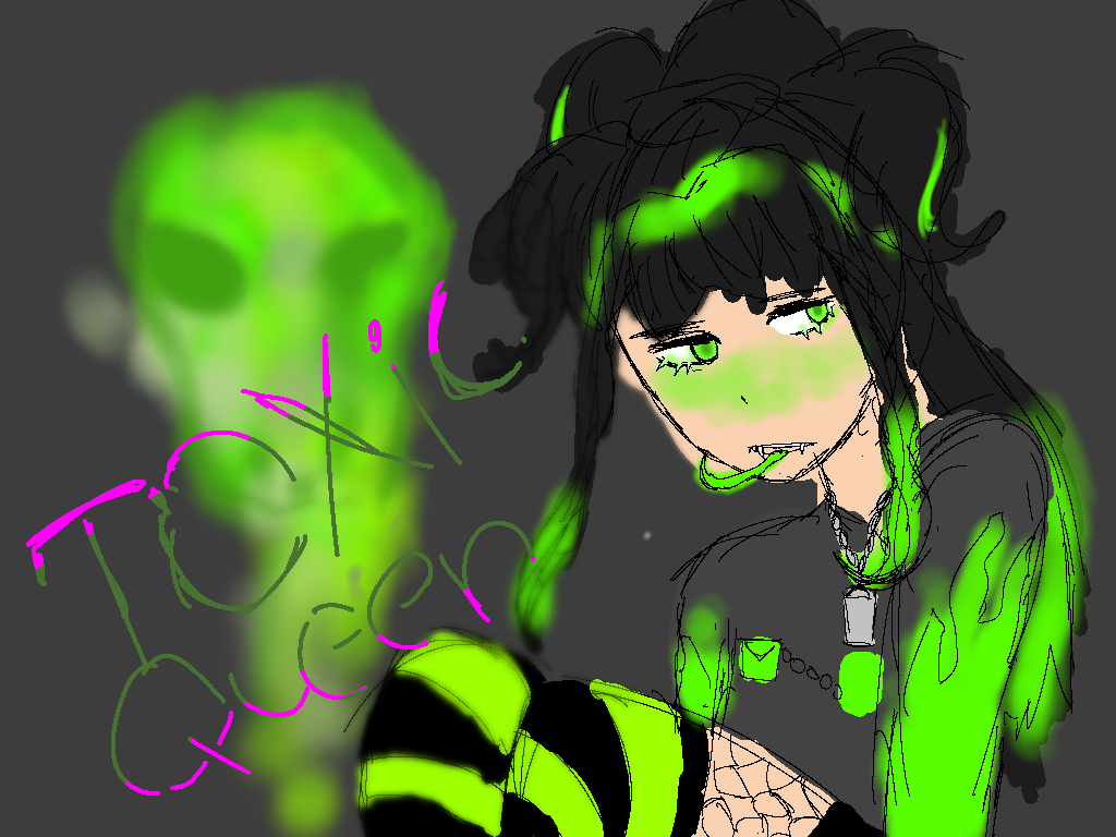 Tsuchica THE Toxic Queen - ibisPaint