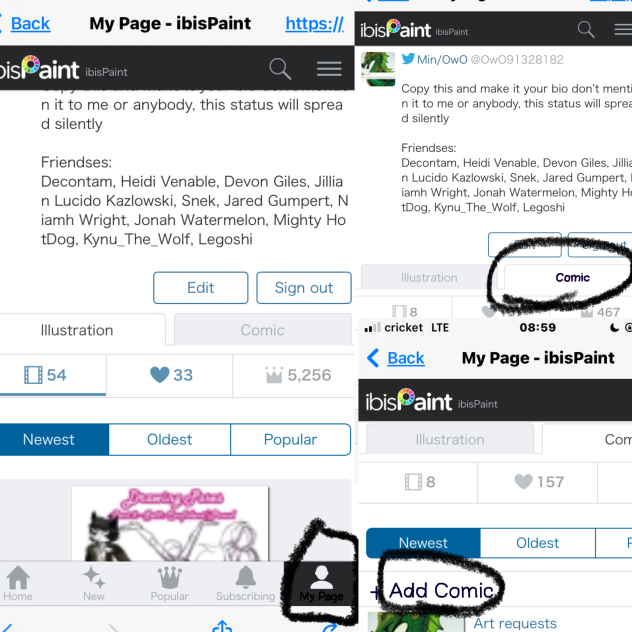 How to make a comic - ibisPaint