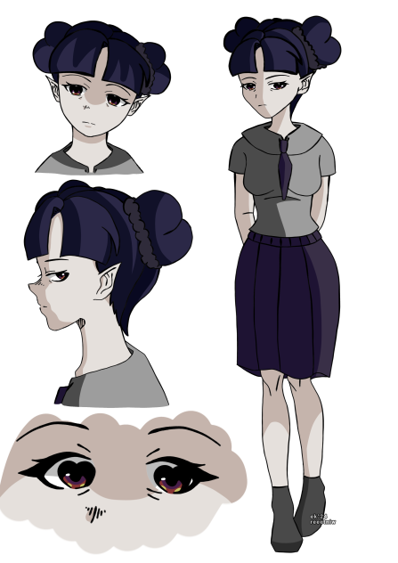 Mariko's character sheet - ibisPaint