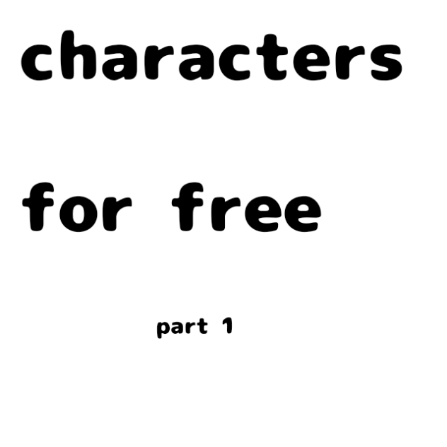 characters for free - ibisPaint