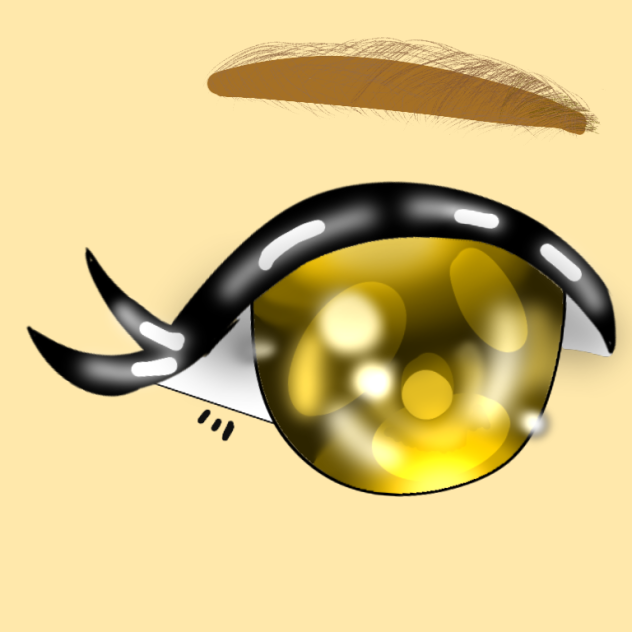 the golden eye - ibisPaint