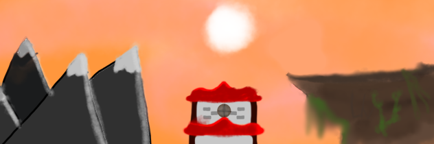 Evening sunset - ibisPaint