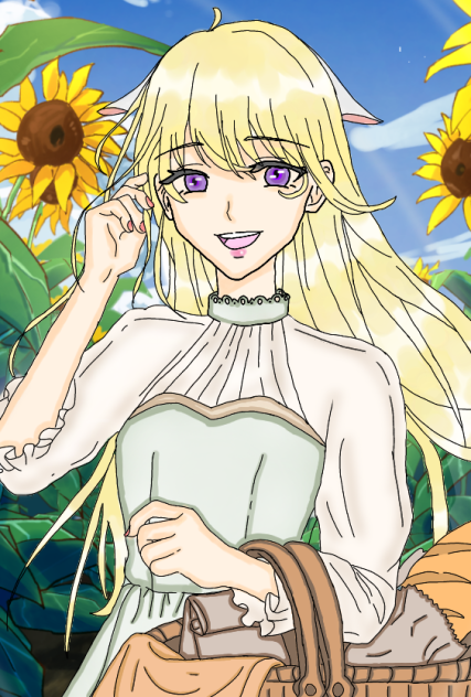 Anime lineart hehe - ibisPaint