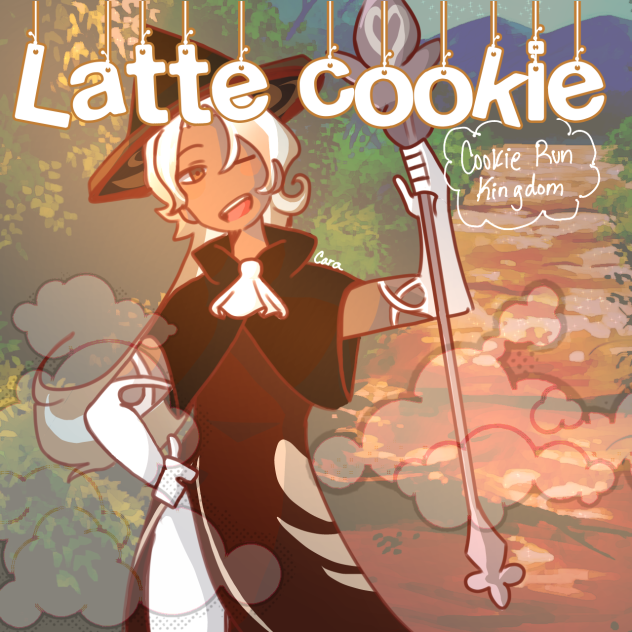 Latte cookie! - ibisPaint