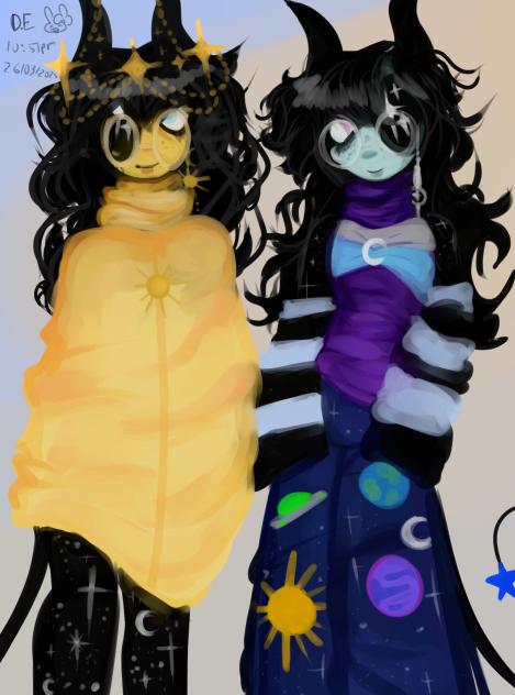 Astro & Sol - ibisPaint