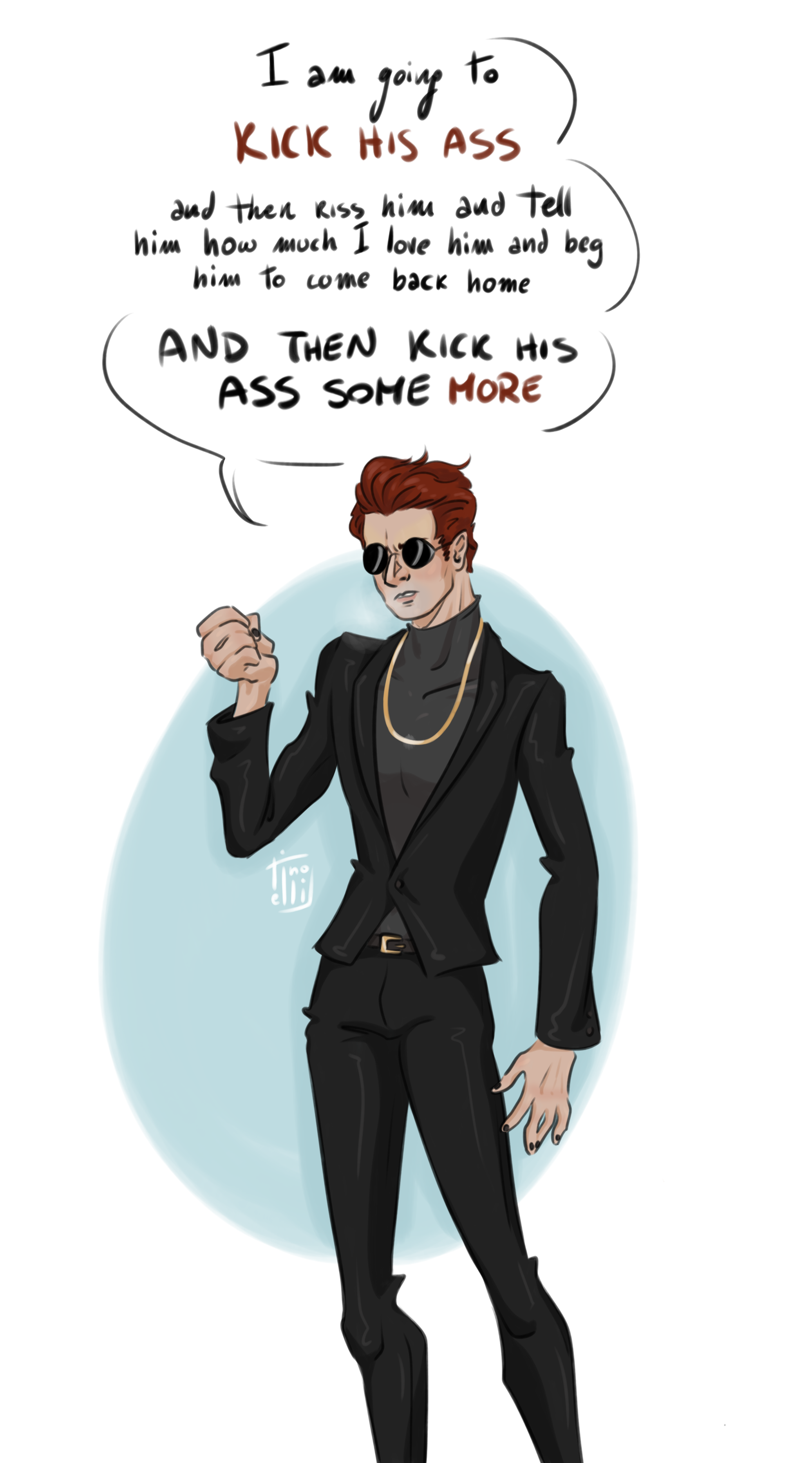 Kick his ass - ibisPaint