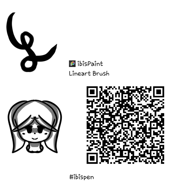 lineart brush { the reupload } - ibisPaint