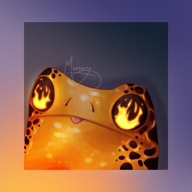lava frog - ibisPaint