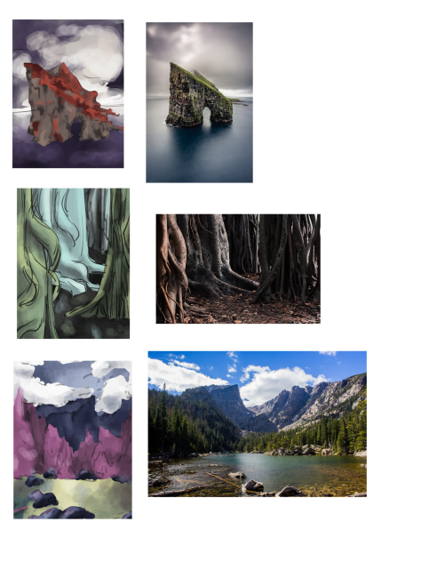 environment studies - ibisPaint