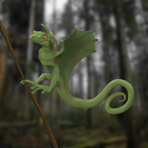 little dragon - ibisPaint