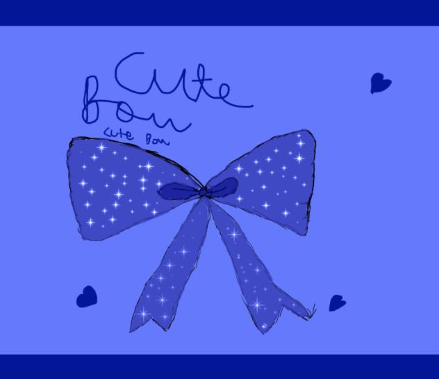 Cute Bow art - ibisPaint