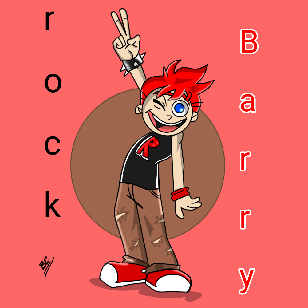 Rock Barry. adventure's - ibisPaint