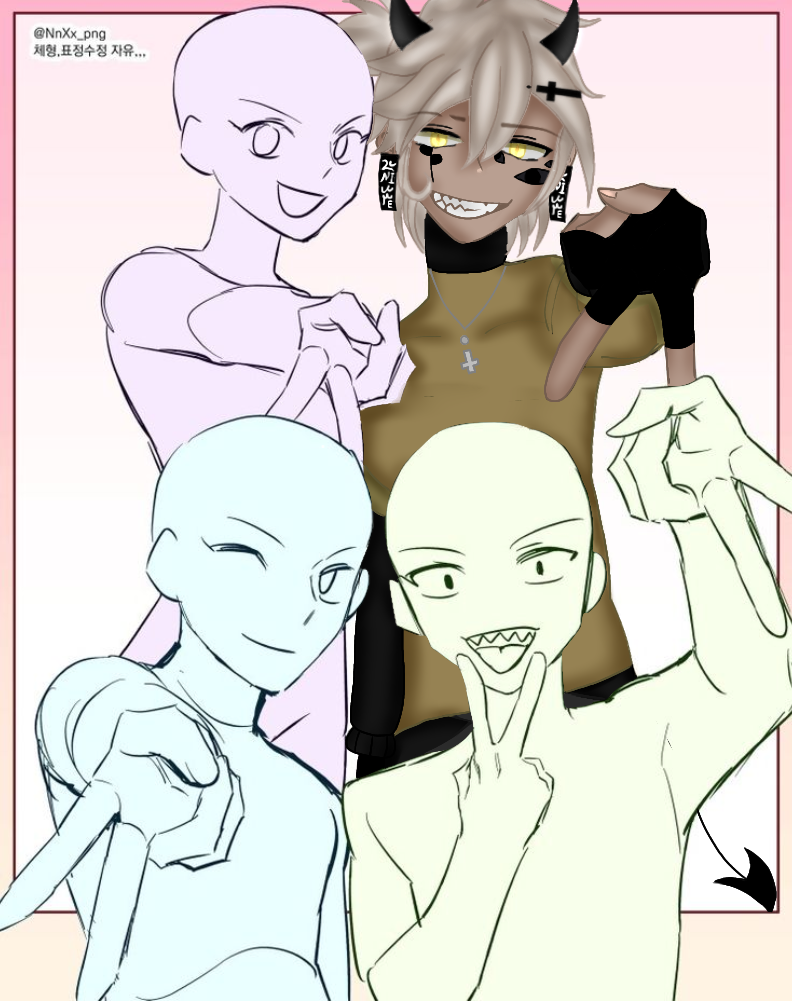 Friend groups Collab - ibisPaint