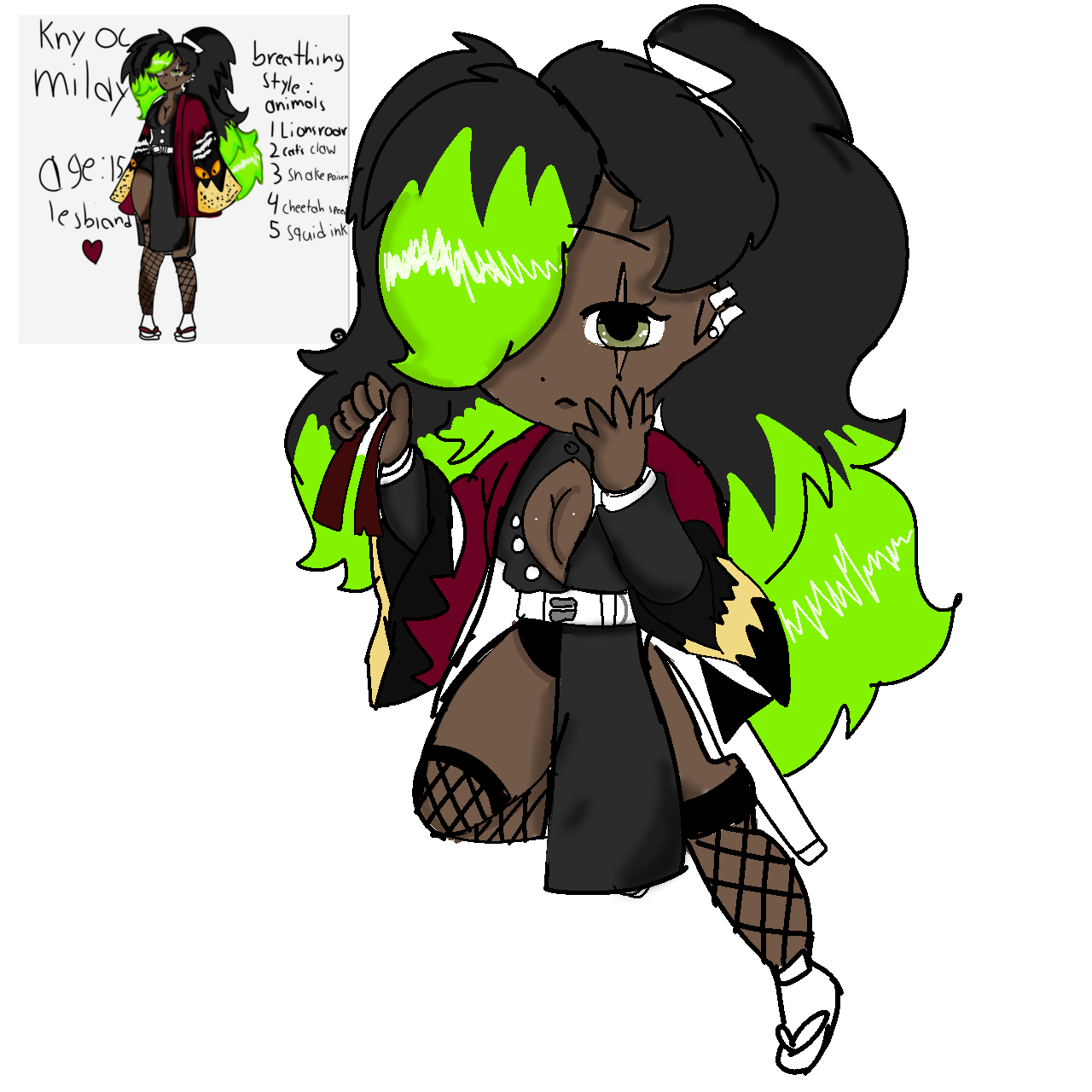 kny oc drawing! - ibisPaint