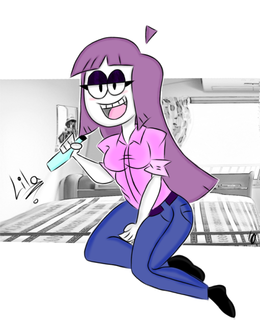 lila Spooky mouth 💀🎃 - ibisPaint