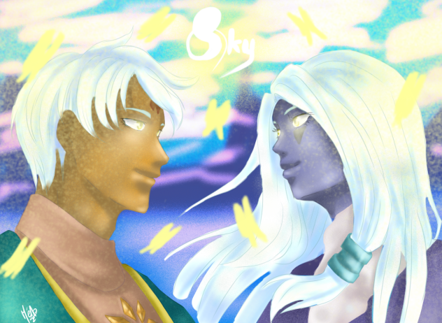 Sky me and Jim - ibisPaint