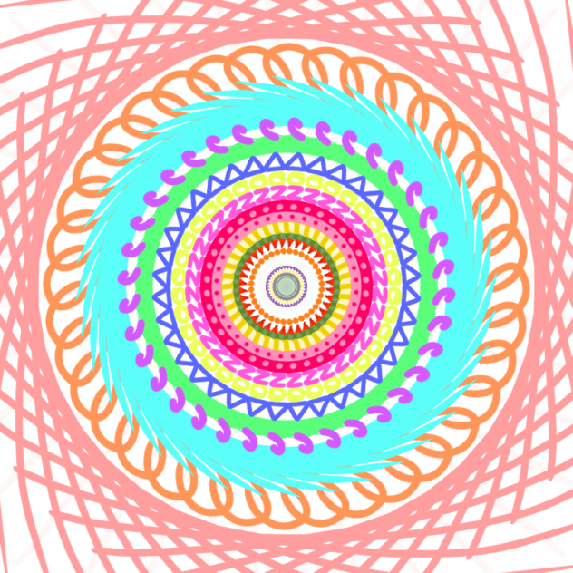 Spiral Pattern Edit 1 - ibisPaint