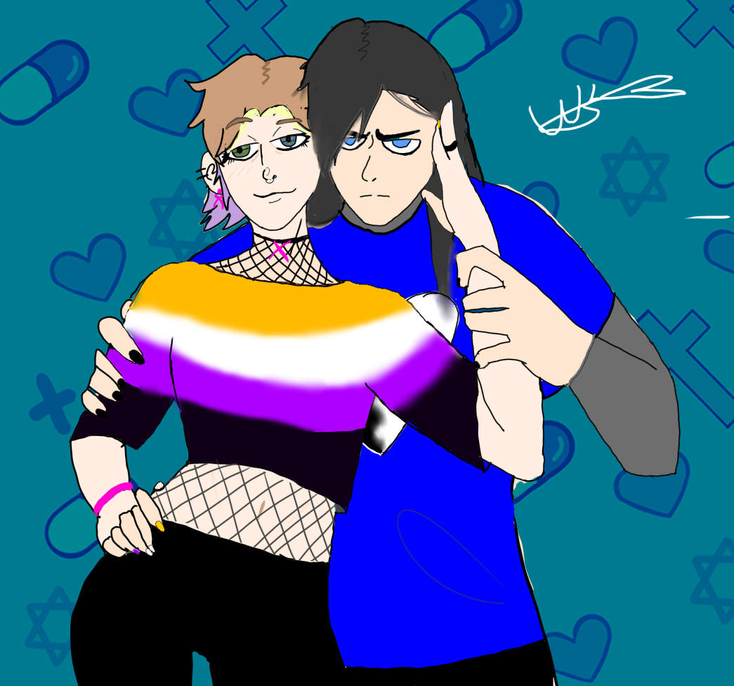Me and Peter #your boyfriend game - ibisPaint