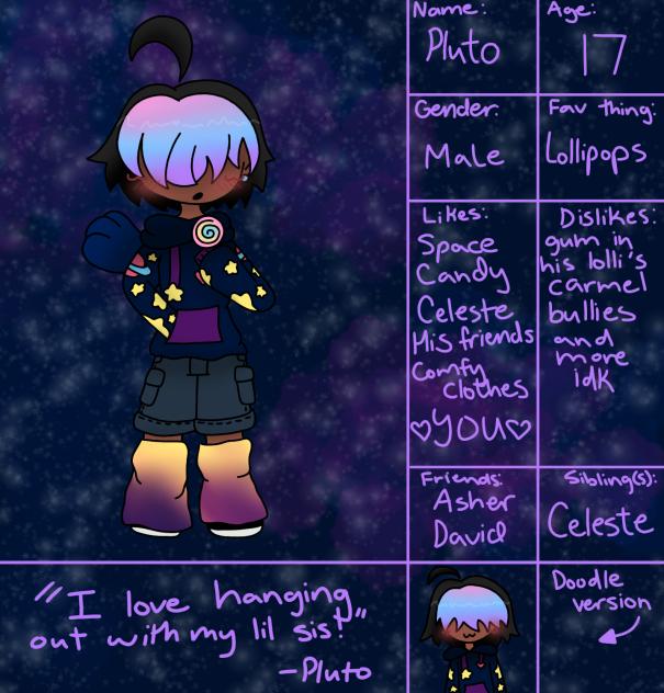Celeste's brother!!! (Pluto) - ibisPaint