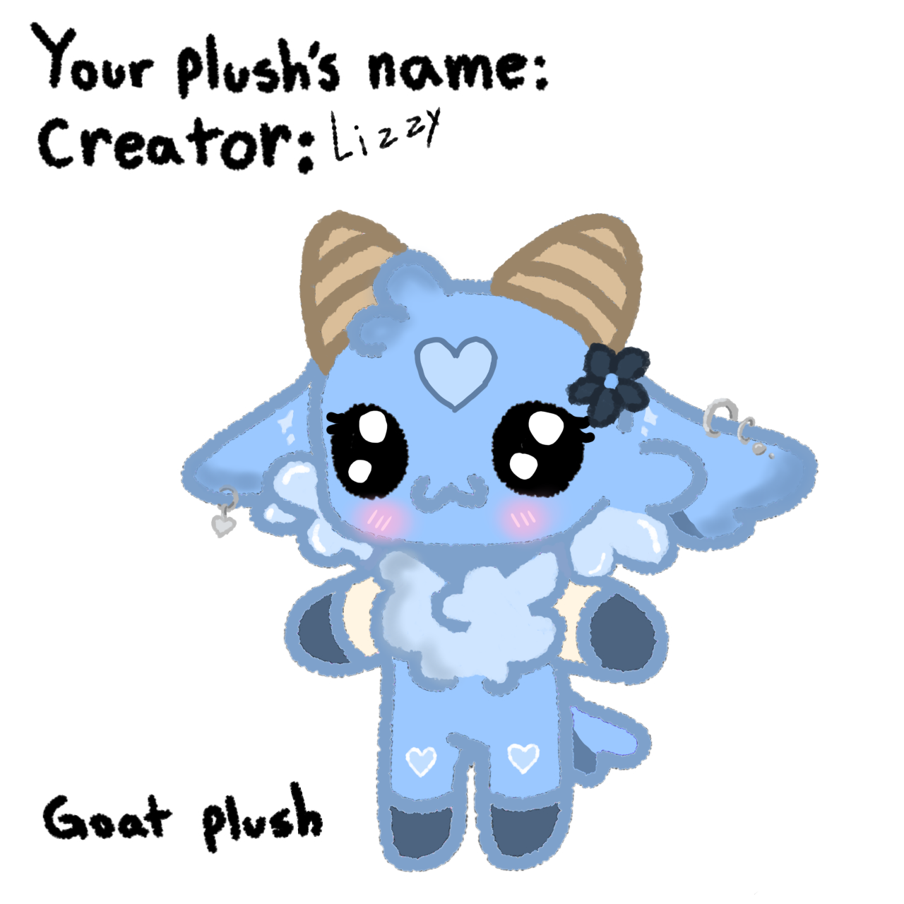 Goat plush 🌊 - ibisPaint