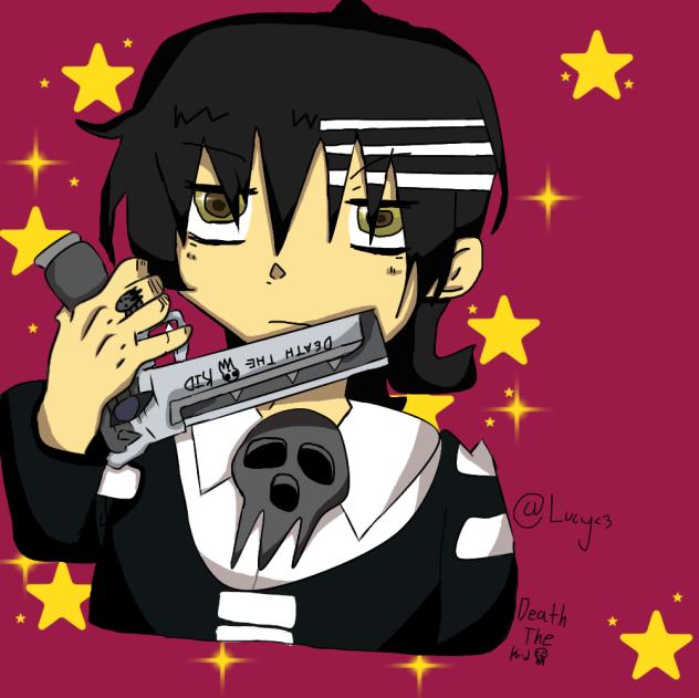 Death The Kid Soul Eater - ibisPaint