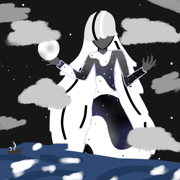 moon goddess - ibisPaint