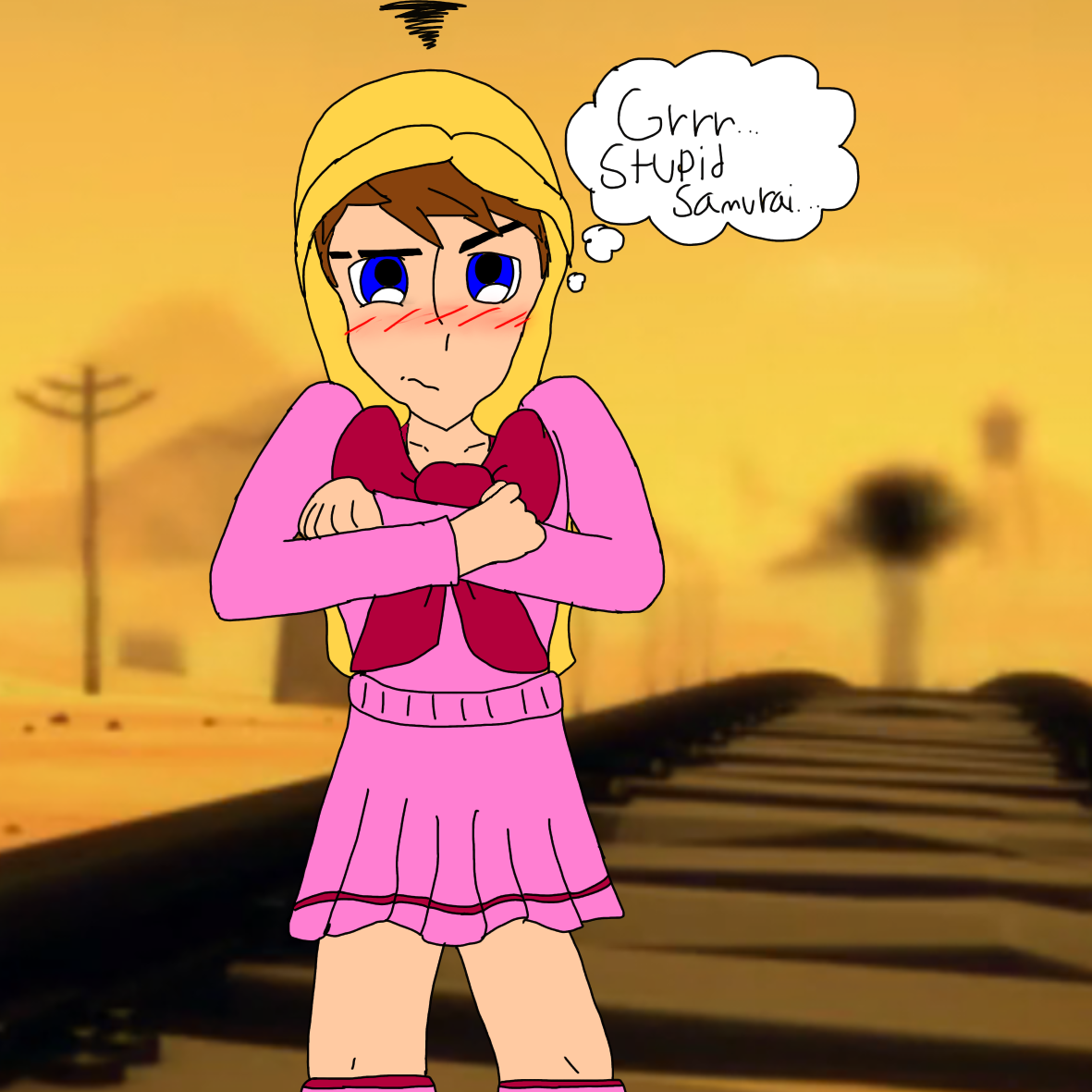 Ninjago jay in a dress - ibisPaint