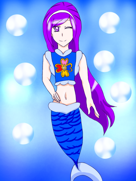 Miku Aono (Mermaid) - ibisPaint