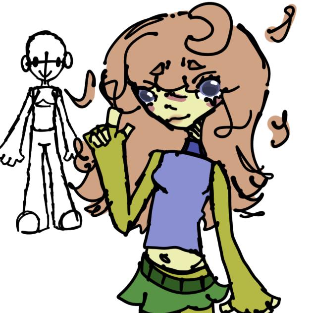 trying diff style - ibisPaint