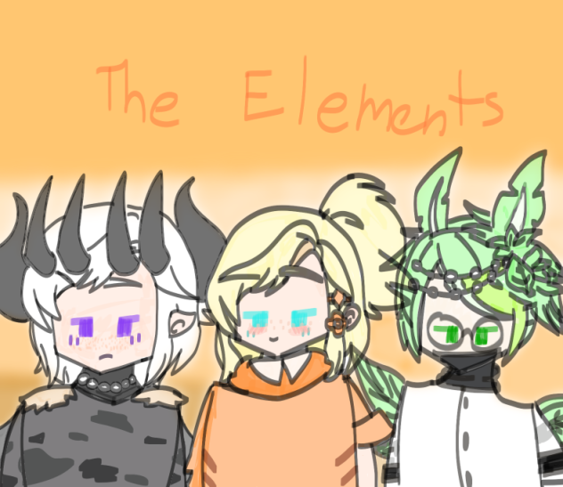 The Elements fanart! - ibisPaint