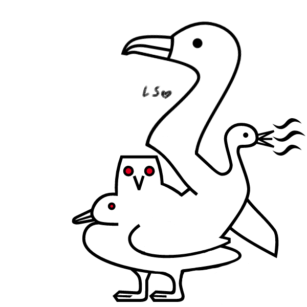 demon birds - ibisPaint