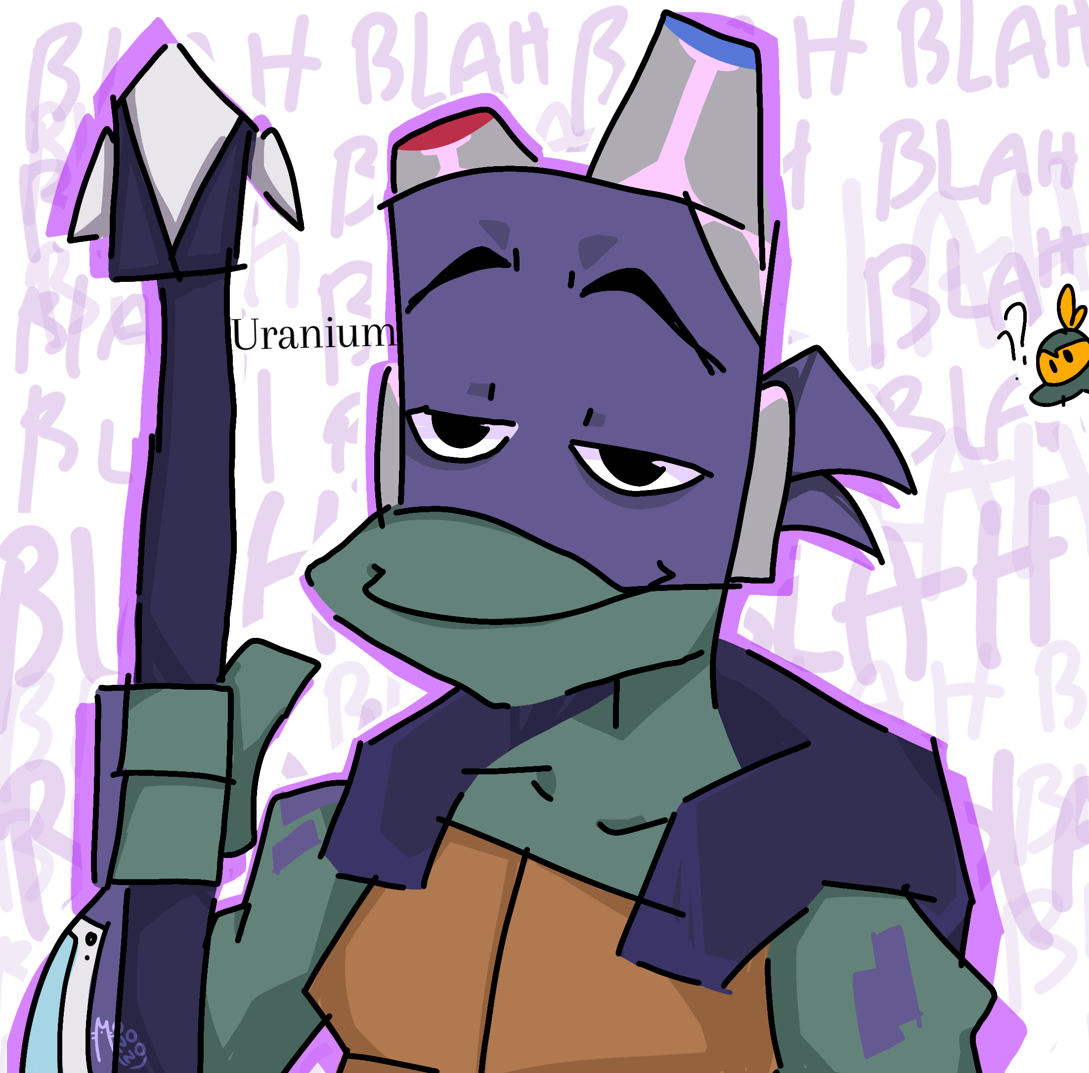 Low quality donnie rottmnt - ibisPaint