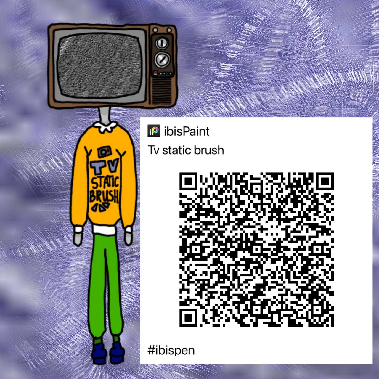TV static brush - ibisPaint