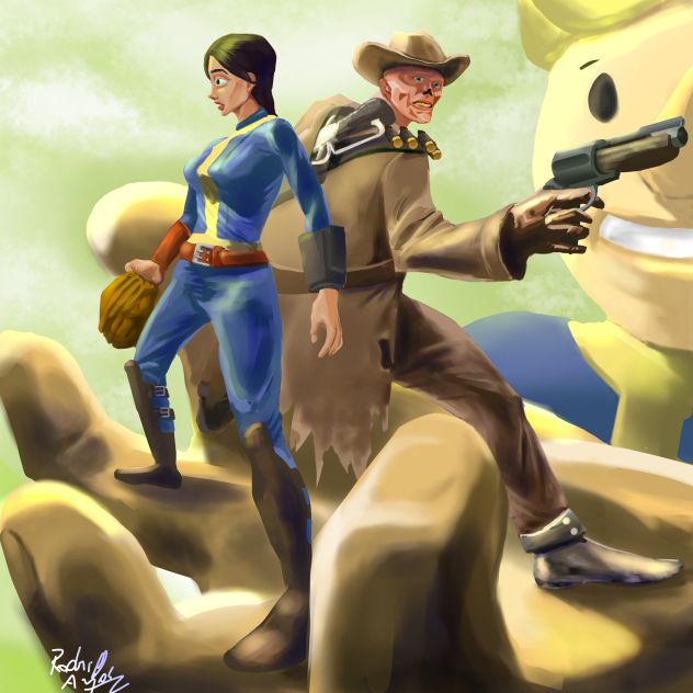 Lucy 10 (lucidez) Fallout serie - ibisPaint