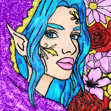 𝓔𝓵𝓲𝓿𝓲𝓼𝓱 𝓝𝔂𝓶𝓹𝓱 - ibisPaint