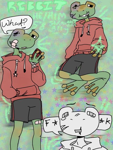 OC Ribbit! - ibisPaint