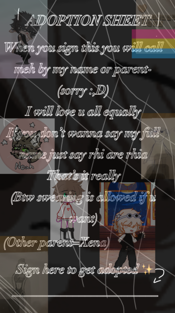 ADOPTION SHEET - ibisPaint