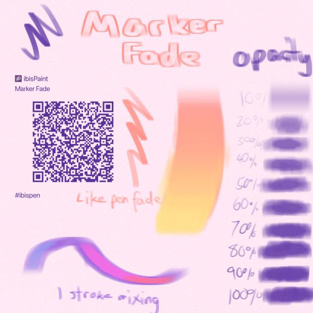 Marker Fade - ibisPaint