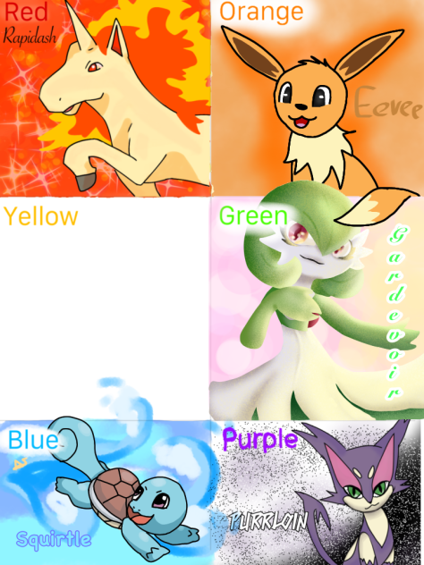 Pokemon Color Collab - ibisPaint